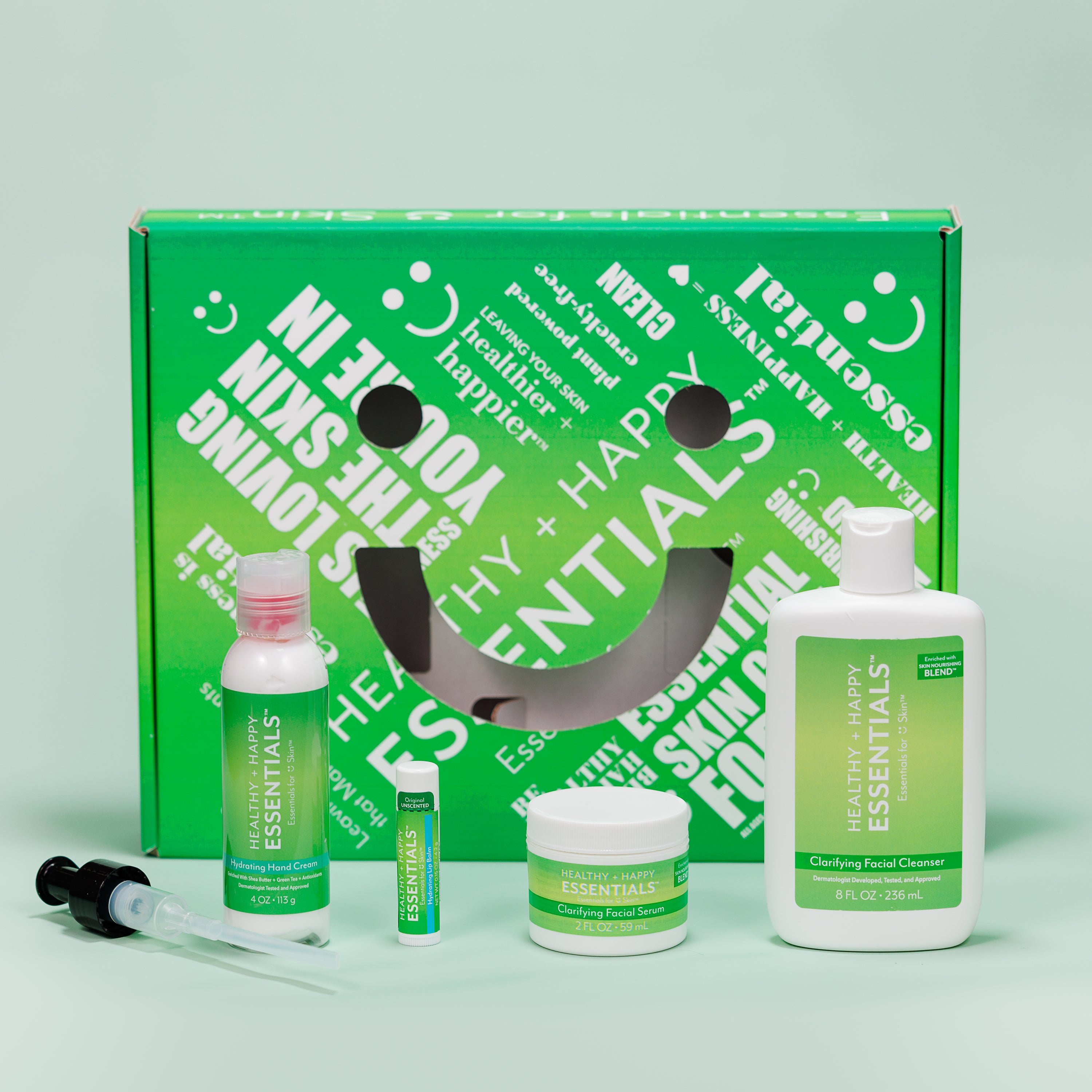 Healthy + Happy Essentials™ Clarifying Facial Collection Gift Set – HH ...