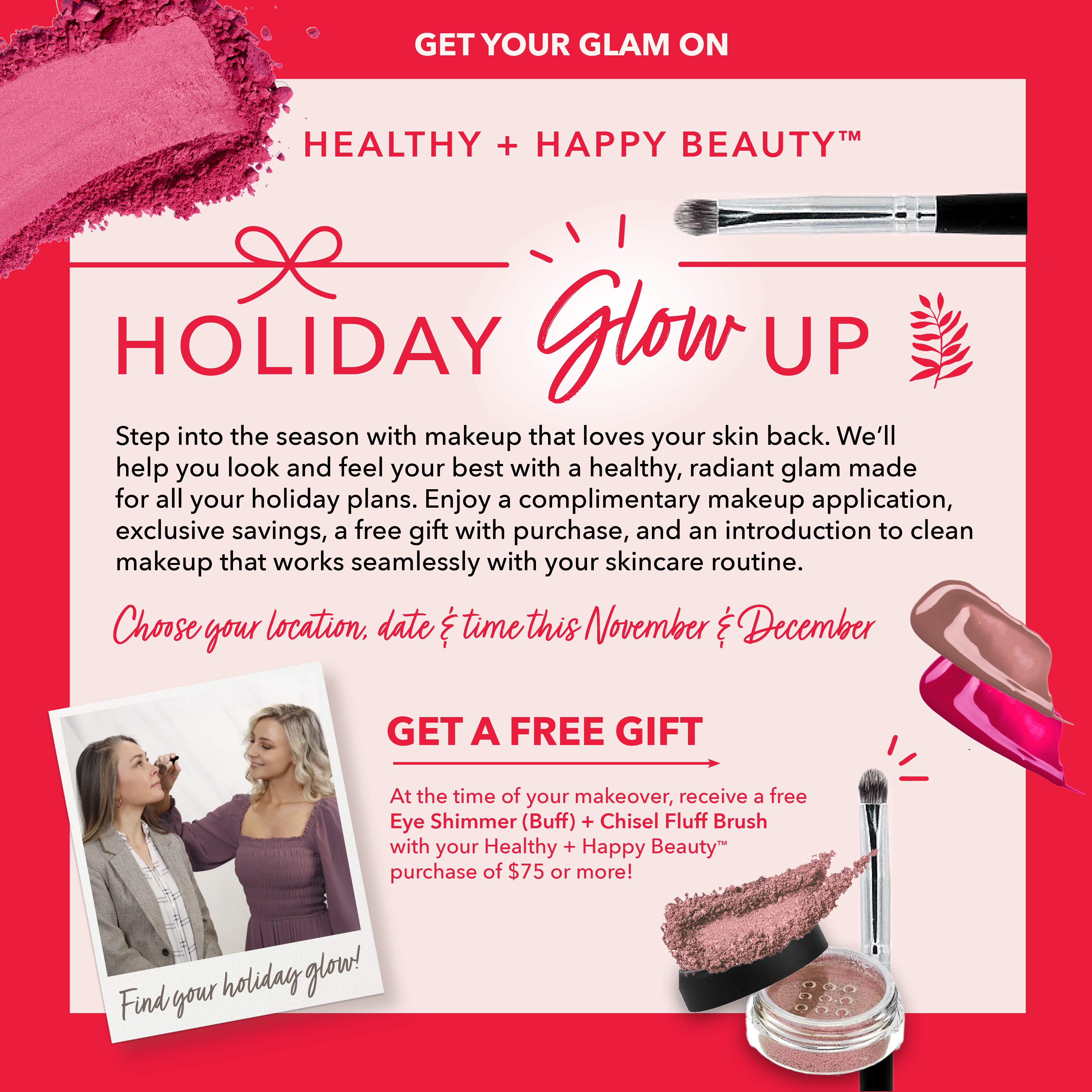 Holiday Glow Up Perfect Match Makeover – HH Science
