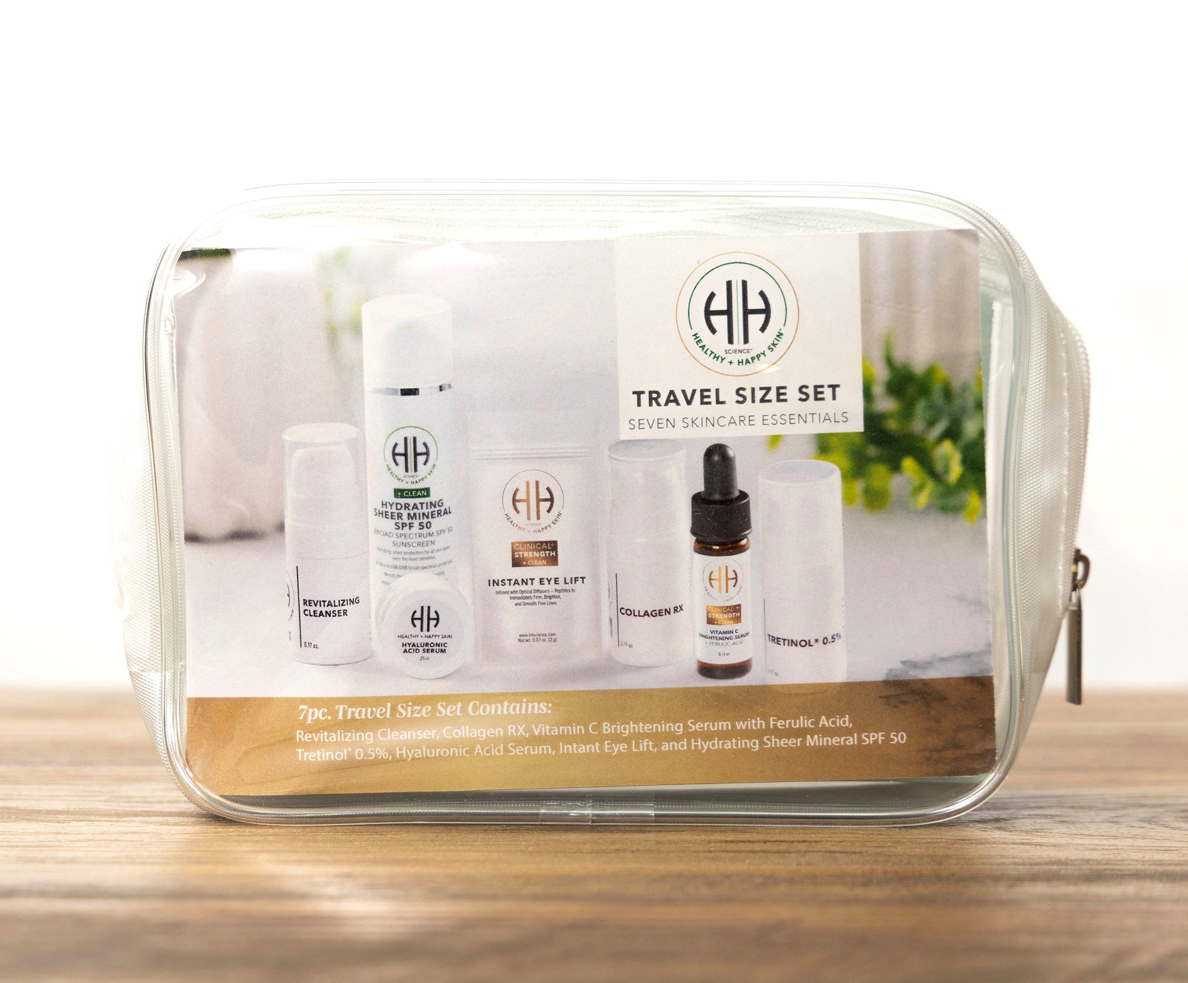 Essential Skincare Travel Set - 7 PC – HH Science